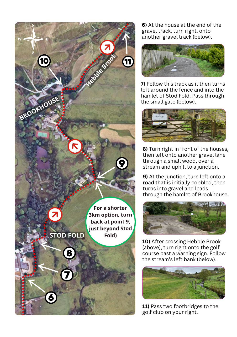 3-2-1 Walks Mixenden – 6km route – Calderdale Forum 50 Plus